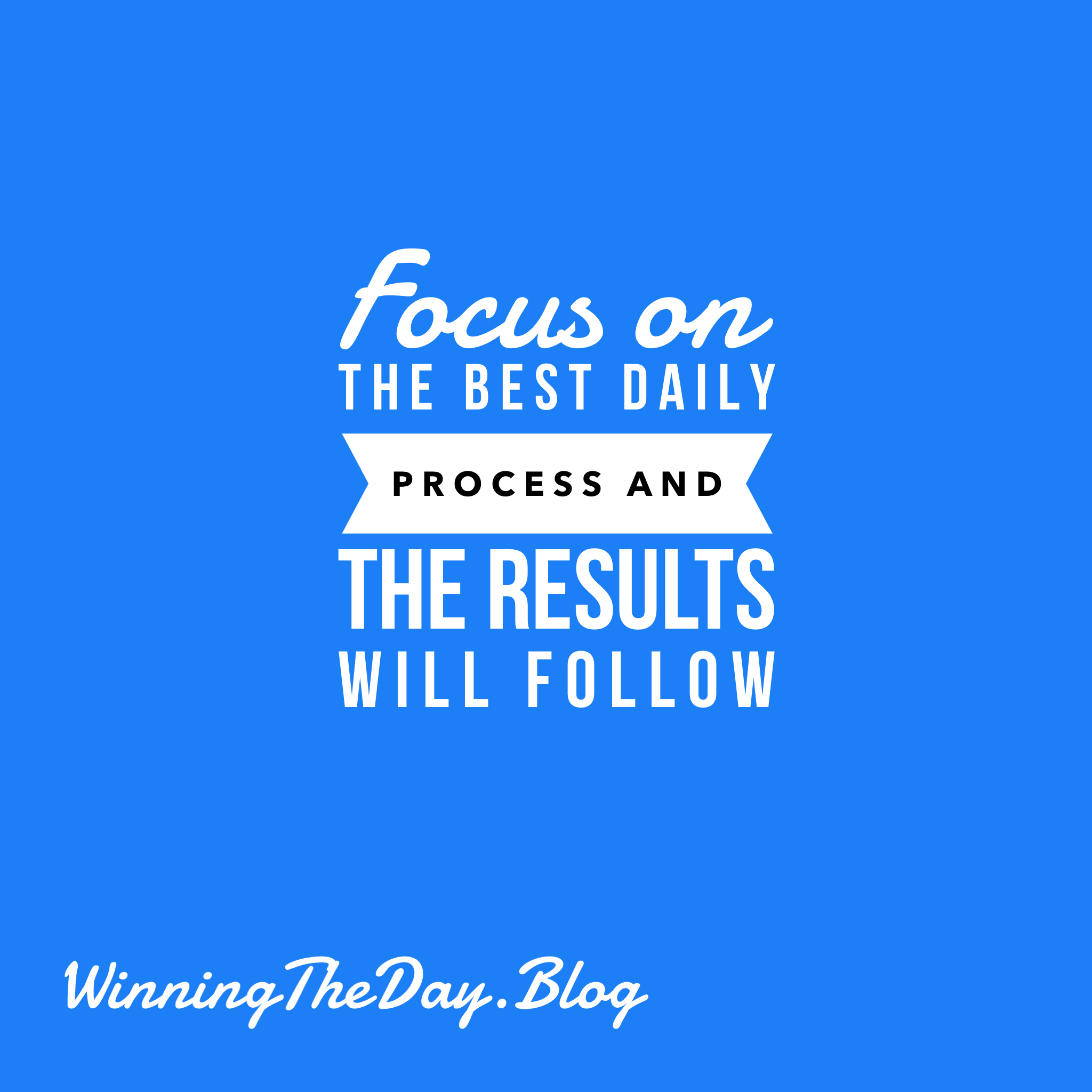 Outcomes Matter – Winning The Day